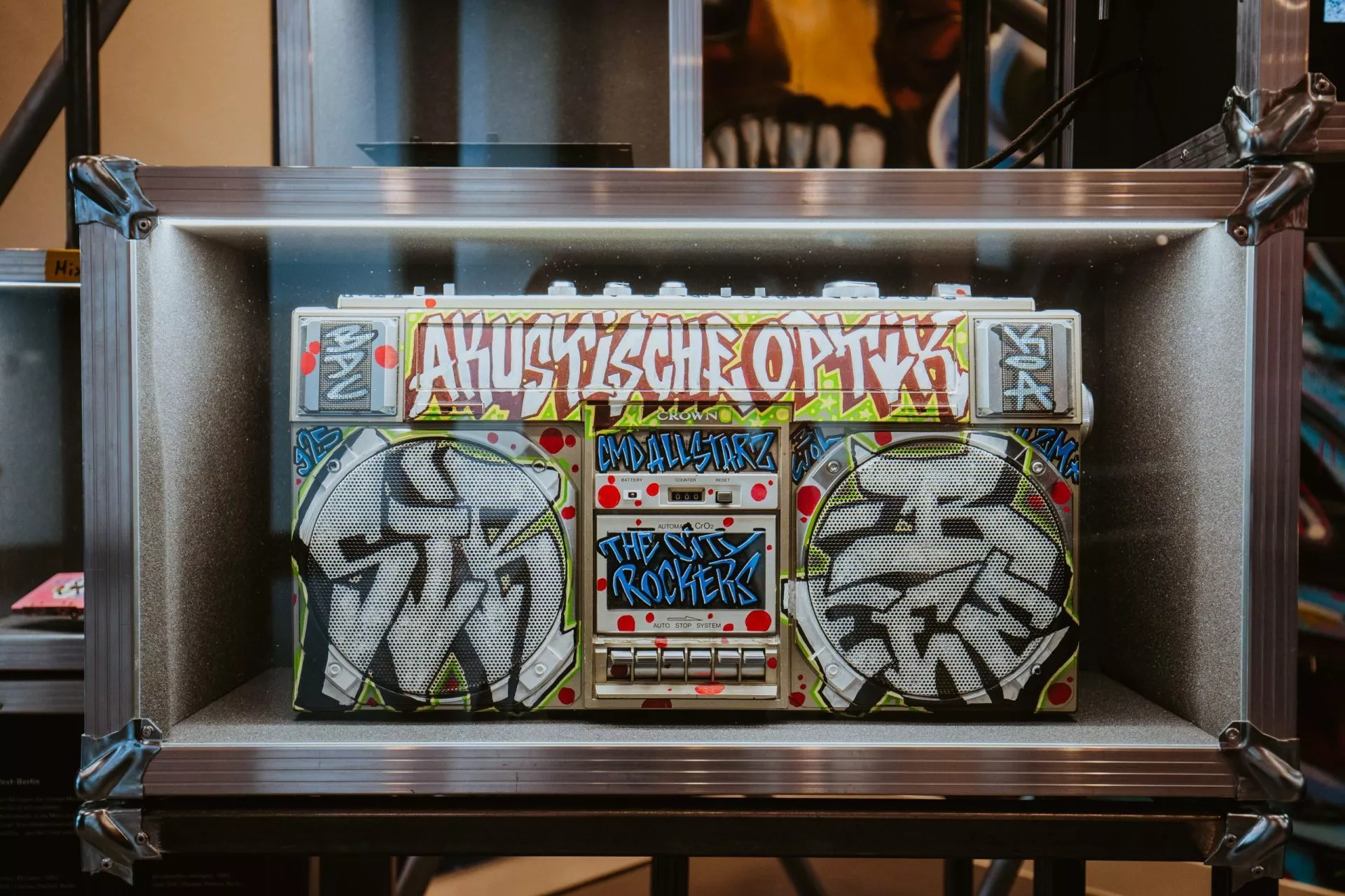 The boombox from The City Rockers | Stadtmuseum Berlin
